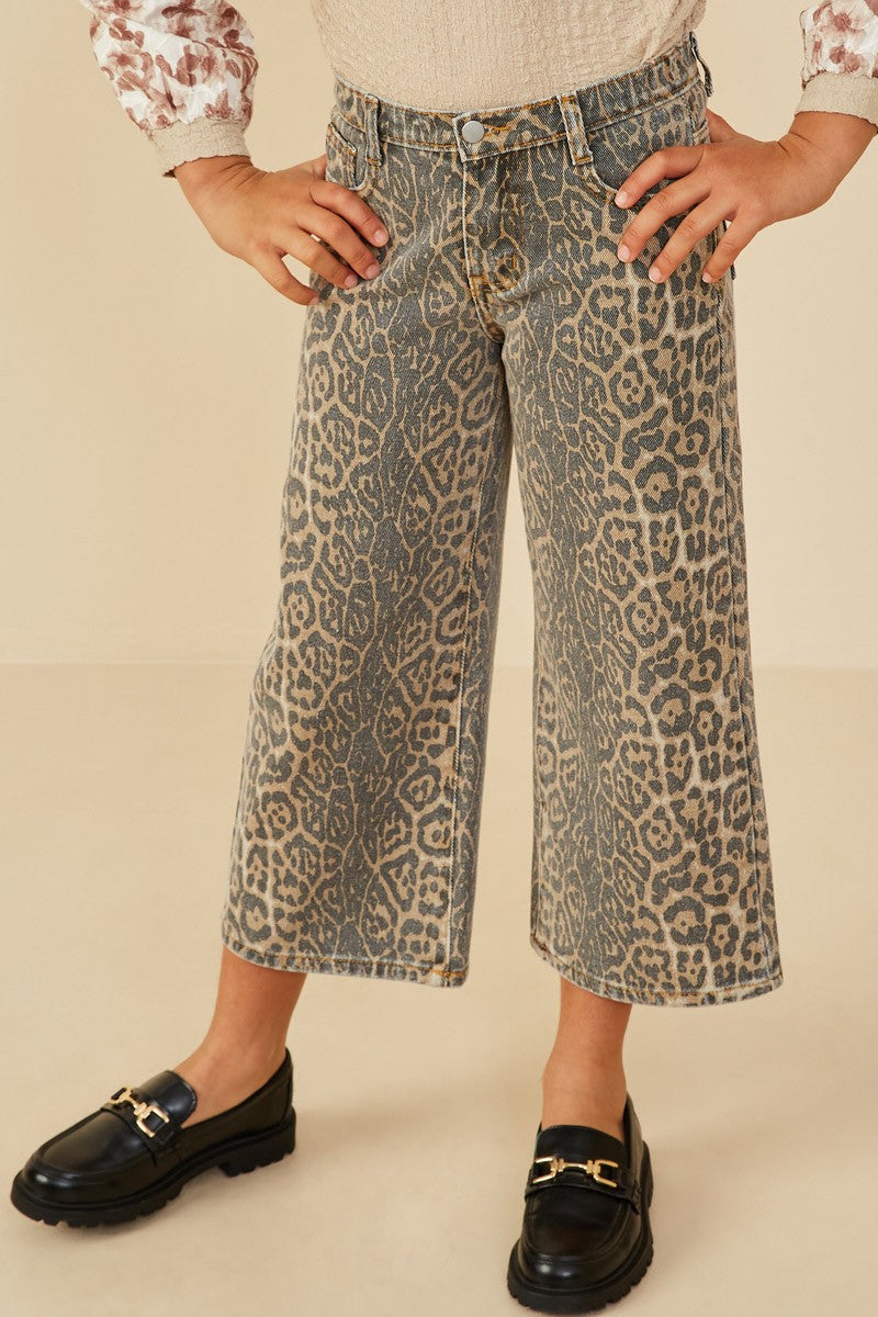 Girls Wildcat Wide Leg Denim – LU ELLA Boutique
